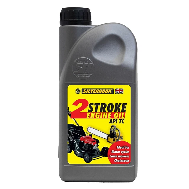 2 TWO STROKE Engine Oil 1L Litre For Chainsaw Strimmer Brushcutter Cut ...