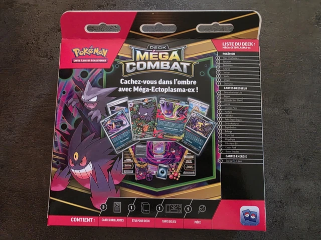 MEGA COMBAT DECK Mega-Ectoplasma ex Pokémon TCG Box New Sealed £60.56 ...