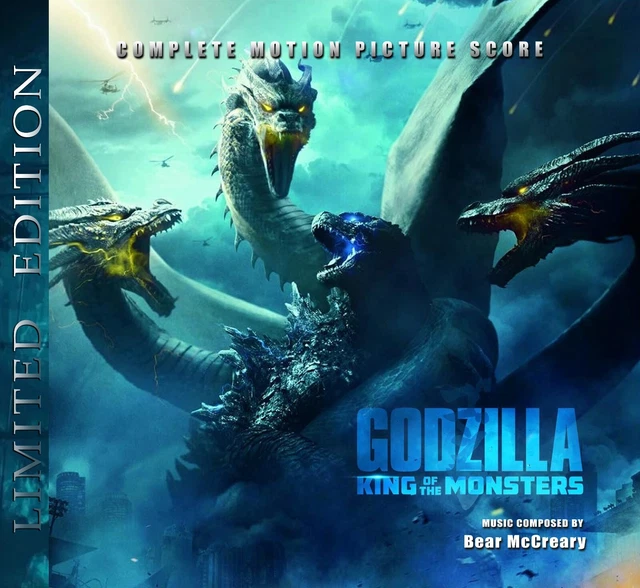 GODZILLA KING OF The Monsters - 2 x CD Complete - Limited Edition- Bear ...