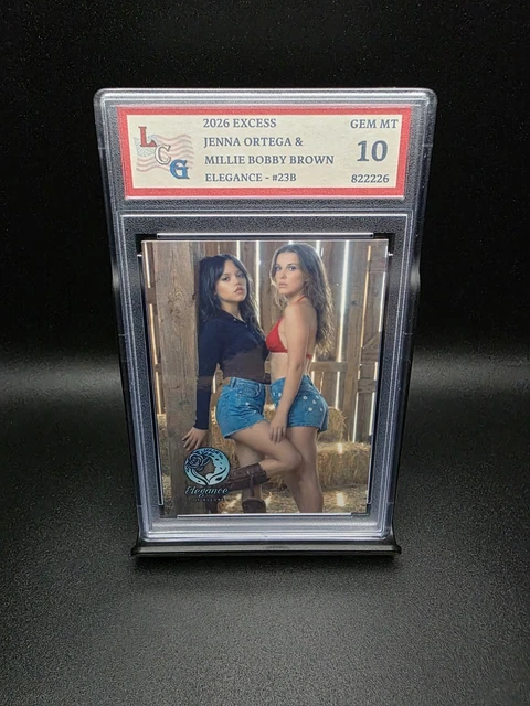 JENNA ORTEGA & Millie Bobby Brown #23c (2026) eXcess Elegance - Graded ...