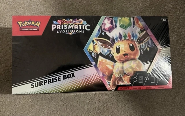 POKEMON TCG SCARLET & Violet Prismatic Evolutions Surprise Box IN HAND Sealed EUR 59,71 ...