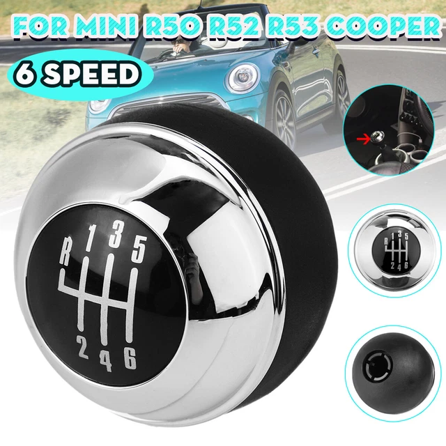 FOR MINI COOPER R50 R52 R53 COOPER 3 DOORS 6 Speed Gear Shift Knob ...