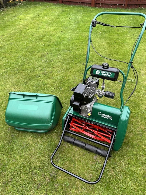 QUALCAST 43S SUFFOLK Punch 17S Cylinder Lawn Mower Allett Atco Balmoral ...