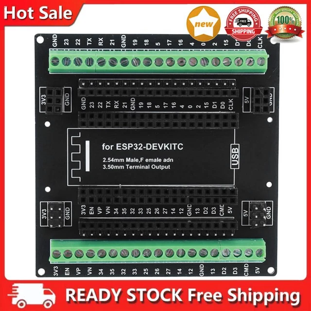 3 TYPES OUTPUTS GPIO Expansion Module for ESP32-DevKitC ESP-WROOM-32 £8.87 - PicClick UK