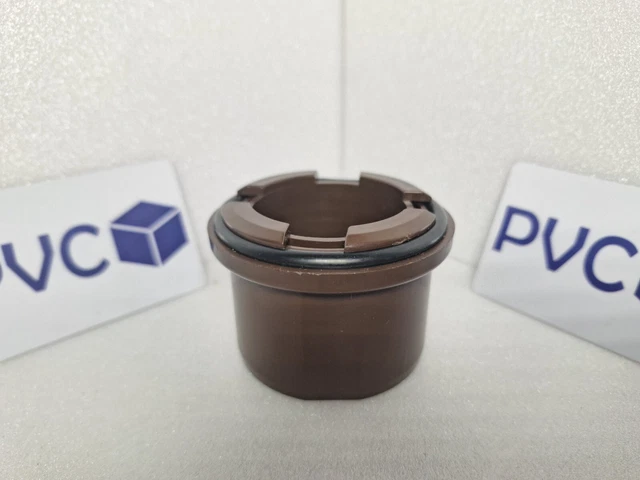 DRILL AND FIX Multi Positional Downpipe Outlet (Spigot) Brown £10.00 ...