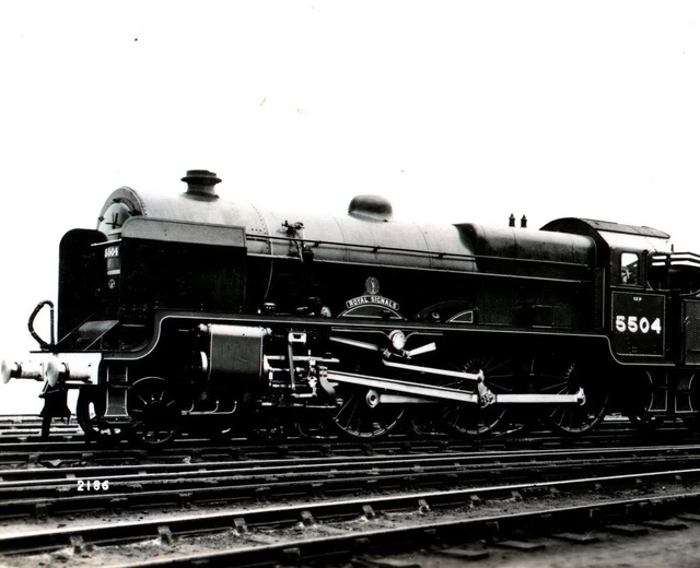 LMS 5504 ROYAL Signals 4-6-0 train steam locomotive photograph railway #53 £6.03 - PicClick UK