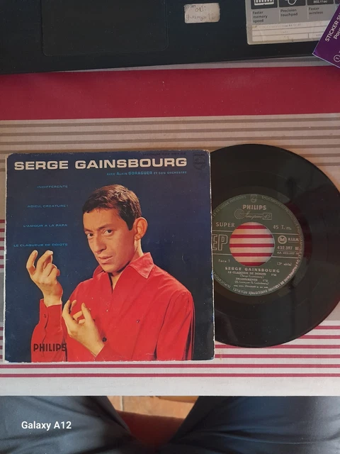 SERGE GAINSBOURG /LE claqueur de doigts-indifférente + 2(1959)7 ...
