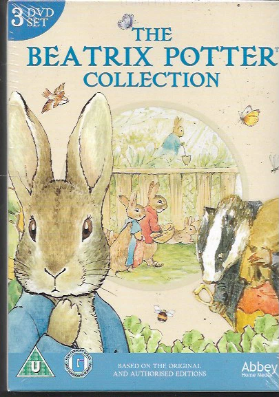 THE BEATRIX POTTER Collection R2 Dvd Set Peter Rabbit 9 Stories New ...