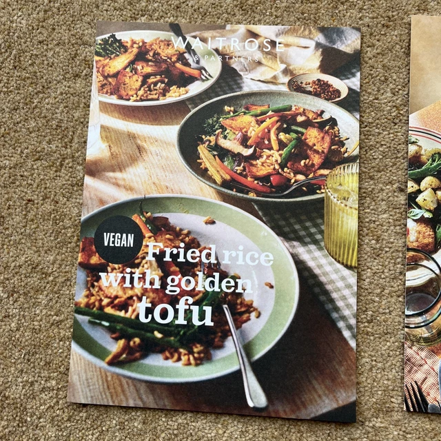 WAITROSE FOOD RECIPE Cards ~ September 2025 £1.17 - PicClick UK
