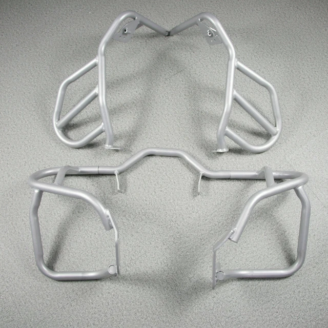 GUARD BARS UPPER +lower Set For BMW R1200GS Crash Protector 04-12 05 ...