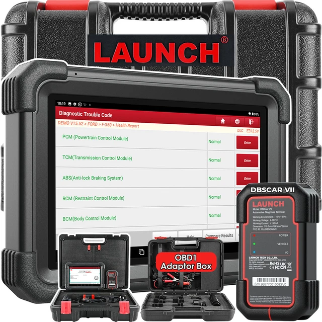 LAUNCH X431 PRO DYNO OBD2 Valise Diagnostic Auto Codage ECU 37 ...