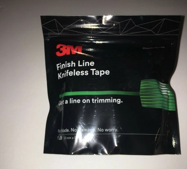 3M KNIFELESS TAPE Finish Line Line 3.5mm x 50m (164 ft), KTS-FL1 $47.00 ...