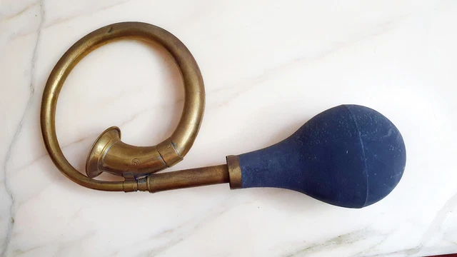 ORIGINAL MERCEDES BALL horn, funnel horn, classic car horn, original ...