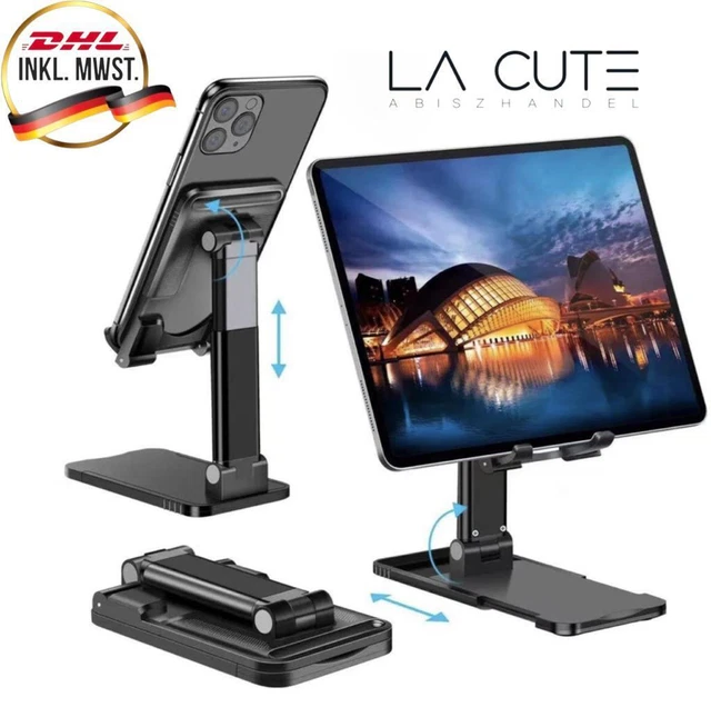 HANDY HALTERUNG UNIVERSAL Smartphone Halter klappbar für Bürotisch ...