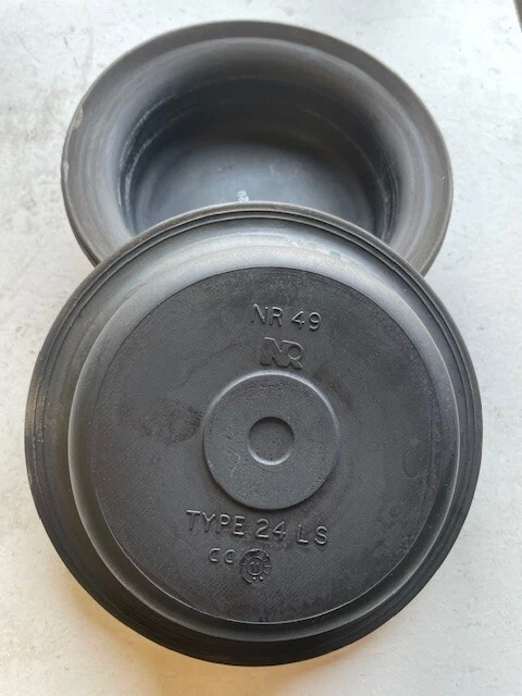 BUS/TRUCK KNORR BREMSE Type 24 Front Brake Chamber Diaphragms (PAIR) £ ...