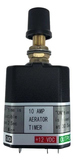 PACTRADE MARINE BOAT Aerator Livewell Timer 10Amp Toggle Adjustable ...