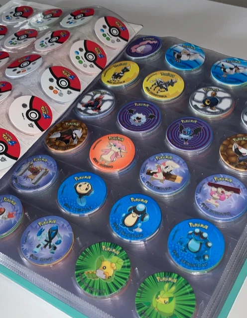 TAZOS POKEMON FULL Complete Set 1119/1119 + 2 Collectors Pogs Flips ...