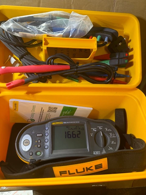 TESTEUR D'INSTALLATION MULTIFONCTION Fluke 1662 EUR 519,57 - PicClick FR