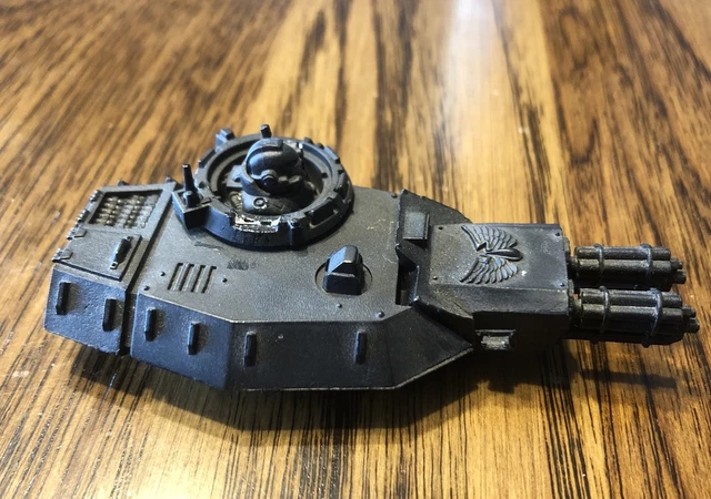 SPACE MARINE BLOOD Angels Baal Predator Tank TURRET Twin Assault Cannon ...