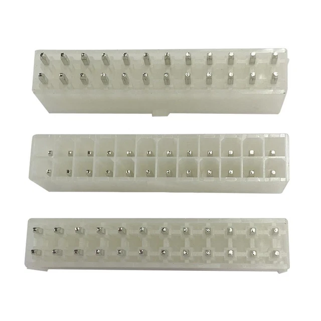 ROUND HOLE PIN Header Pitch Row Round Pin Gold Plated j £4.38 - PicClick UK