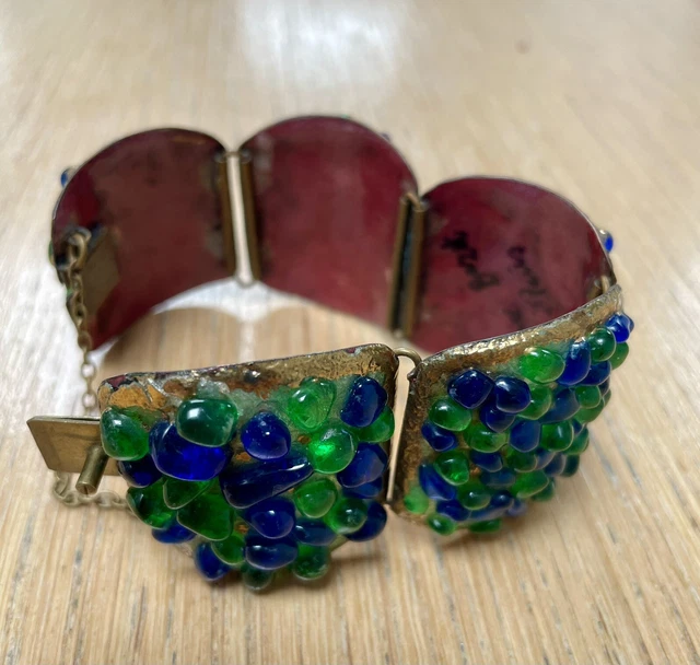 SIGNED ANDREE BAZOT PARIS vintage bracelet £42.30 - PicClick UK