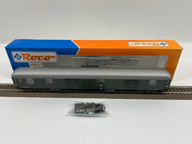 ROCO HO 44744 Schnellzug-Gepäckwagen DB im Neuzustand EUR 11,10 ...