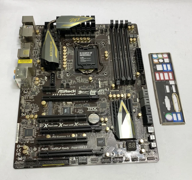 ASROCK Z77 EXTREME6 REV. G/A 1.02 Socket 1155 Motherboard with ...