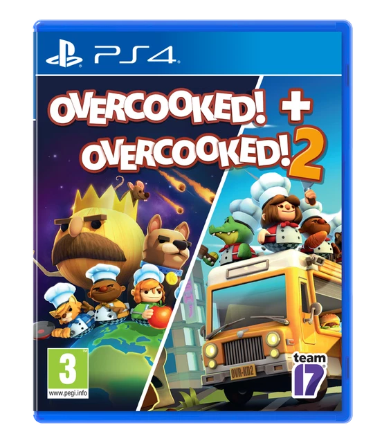 OVERCOOKED + OVERCOOKED 2 Double Pack Juego para Consola Sony ...