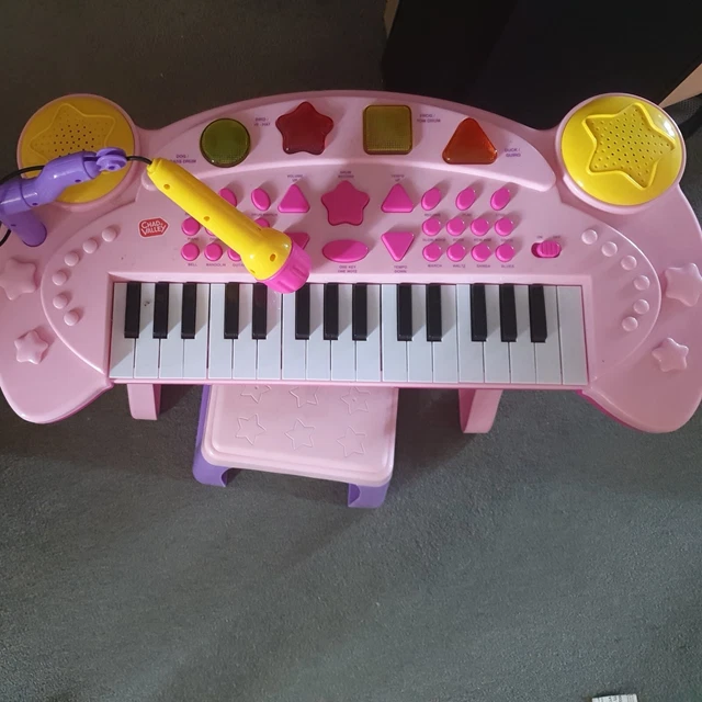 CHAD VALLY PINK Toy Piano/Keyboard Stand. £16.00 - PicClick UK