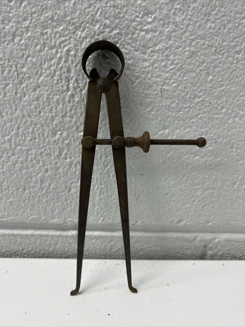 VINTAGE CALIPERS CALIPER Tool Tools Mancave Measure Drafting Moore ...
