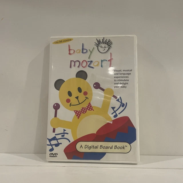 RARE HTF Baby Einstein Baby Mozart F.H.E. 2000 DVD with Guide READ $162 ...