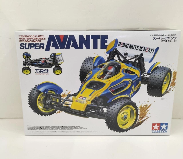 TAMIYA 1/10 ELECTRIC Rc 4Wd Racing Buggy Super Avante Td4 Chassis £370. ...