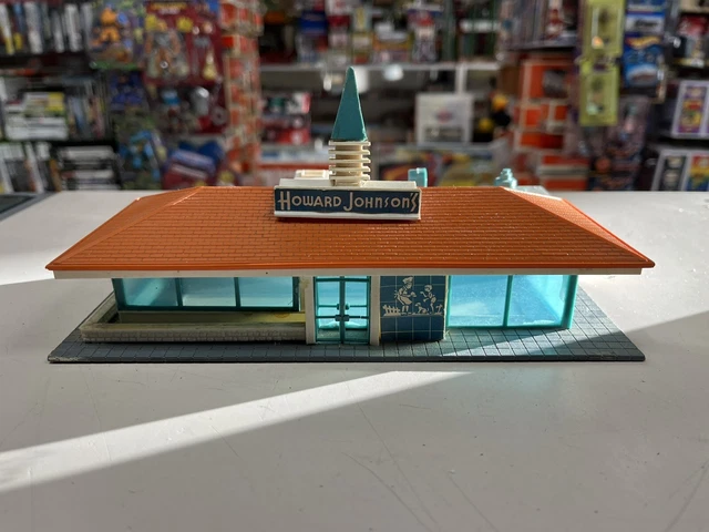 * VINTAGE TYCO Ho Scale Howard Johnson Motel W. Germany *Layout $50.00 ...