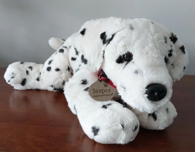 KEEL TOYS SIMPLY soft collection Dalmation Dog Plush toy Jasper 48 cm ...