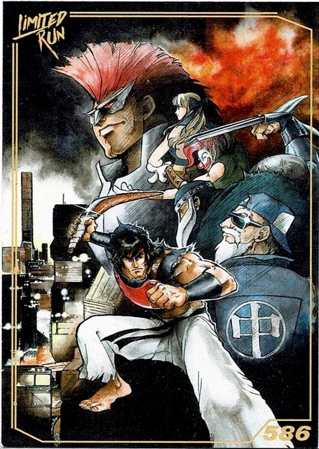 FU'UN SUPER COMBO Savage Reign Limited Run Games Gold Trading Card #586 ...