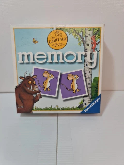 RAVENSBURGER - THE Gruffalo Mini Memory Game - Matching Picture - Snap ...
