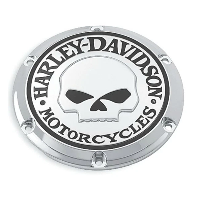 HARLEY DAVIDSON SPORTSTER Willie G Number one skull Derby Cover 25333 ...