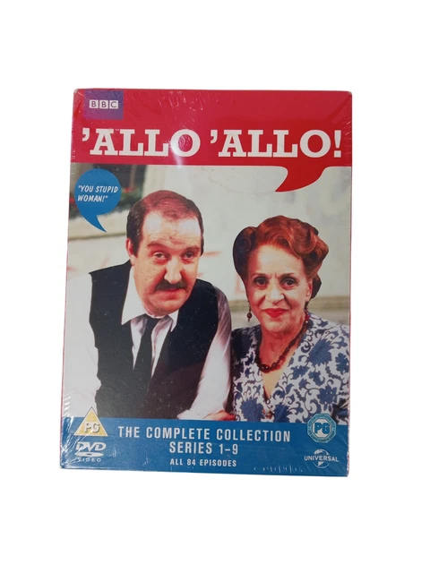 ALLO' ALLO COMPLETE Collection DVD Box Set Seasons 1-9 Region 2 New Sealed £10.30 - PicClick UK