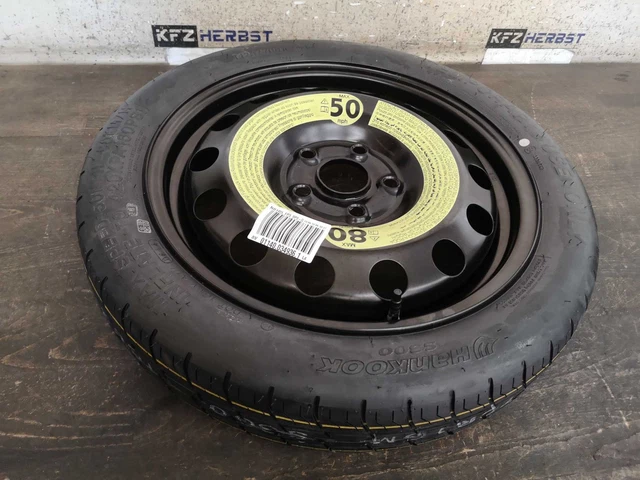 ROUE DE SECOURS Audi A3 8V Notrad 16 Zoll Neuwertig 1.2TSi 81kW CYVB ...