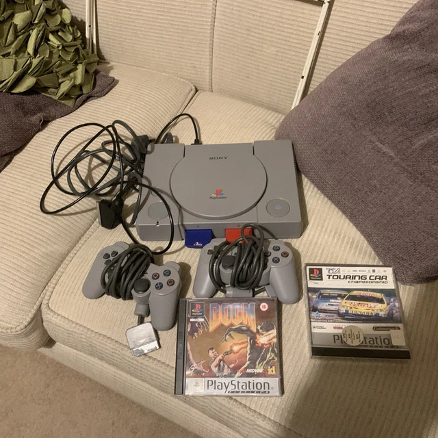 SONY PLAYSTATION 1 Ps1 Console Bundle With Doom £37.99 - PicClick UK
