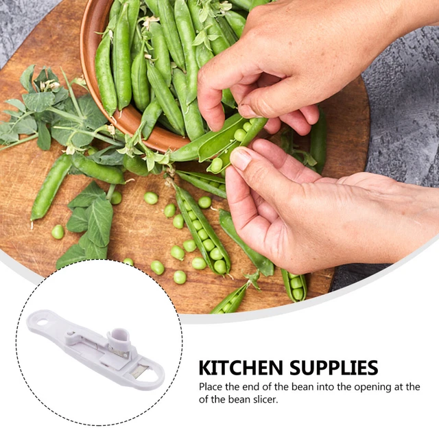RUNNER BEAN STRINGER Shredder Home Kitchen Tool Green Beans Slicer £7. ...