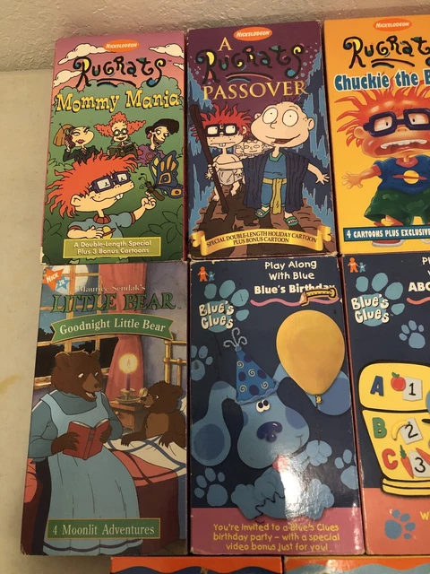 BLUE’S CLUES VHS Lot With RugRats & Dora The Explorer Tapes ...