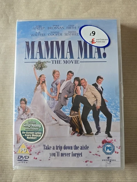 MAMMA MIA THE Movie Sing Along Version Brand New And Sealed Free P&P £2 ...