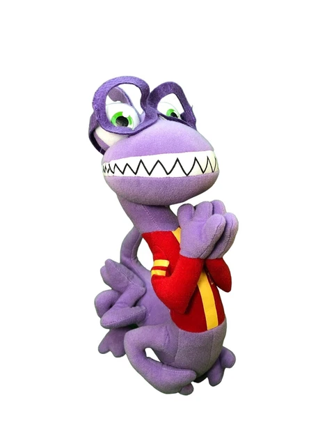 DISNEY MONSTERS UNIVERSITY Inc Young Randall Boggs Soft Plush Toy Rare ...