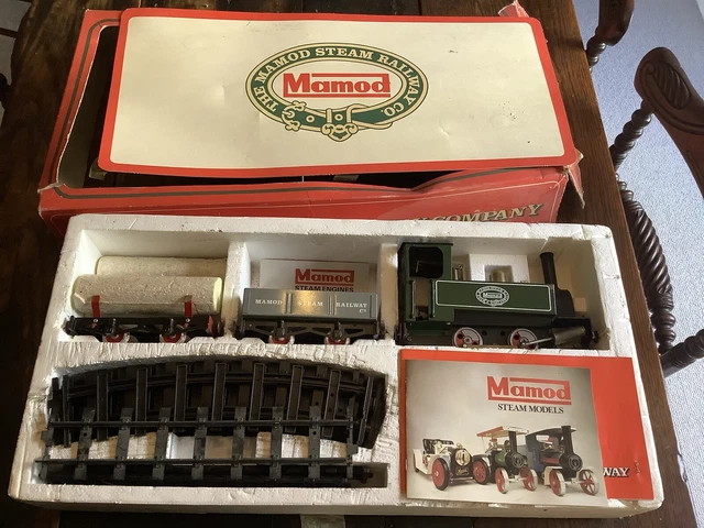 MAMOD RS1 live steam O gauge train set railway Boxed Untested £235.00 ...