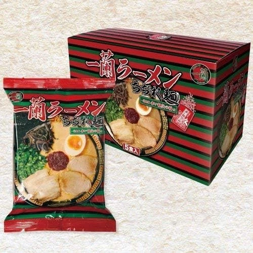 ICHIRAN INSTANT RAMEN Noodles, Hakata-Style Tonkotsu Soup with Curly ...