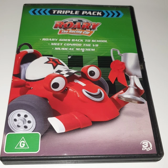 ROARY THE RACING Car [3 DVD Set] Musical Mayhem / Meet Conrod The V8 ...