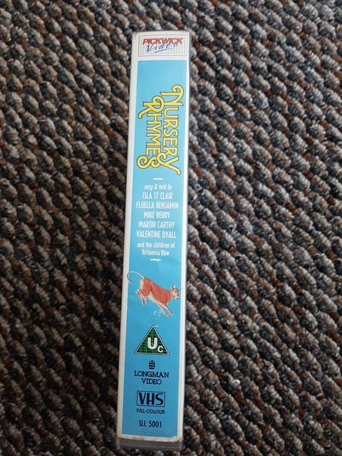 NURSERY RHYMES | 1982 VHS Longman Video Tape | Floella Benjamin | £8.00 ...