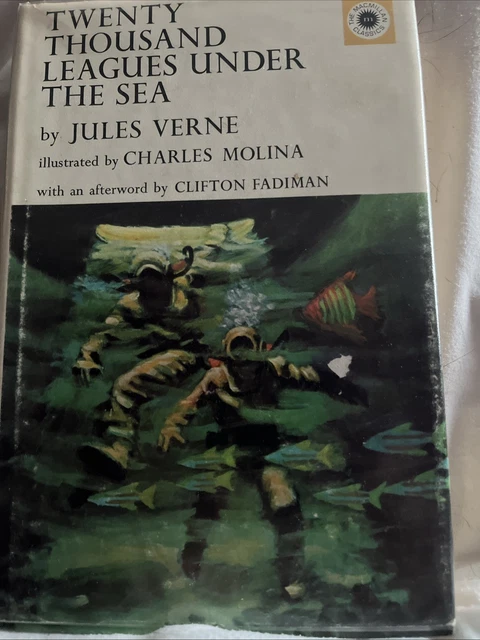 TWENTY THOUSAND LEAGUES Under the Sea Jules Verne - 1970 With Original ...