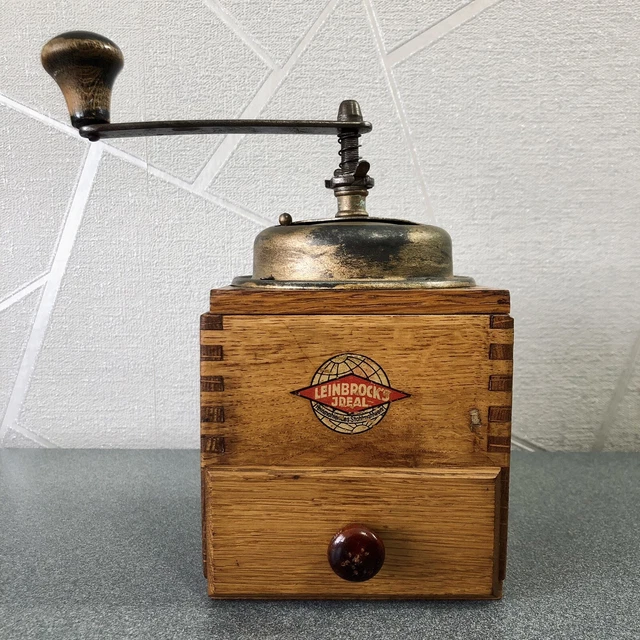 *ALTE KAFFEEMÜHLE *LEINBROCK‘S Ideal *reinmalendes Stahlmahlwerk *Sammlerstück EUR 29,00 ...